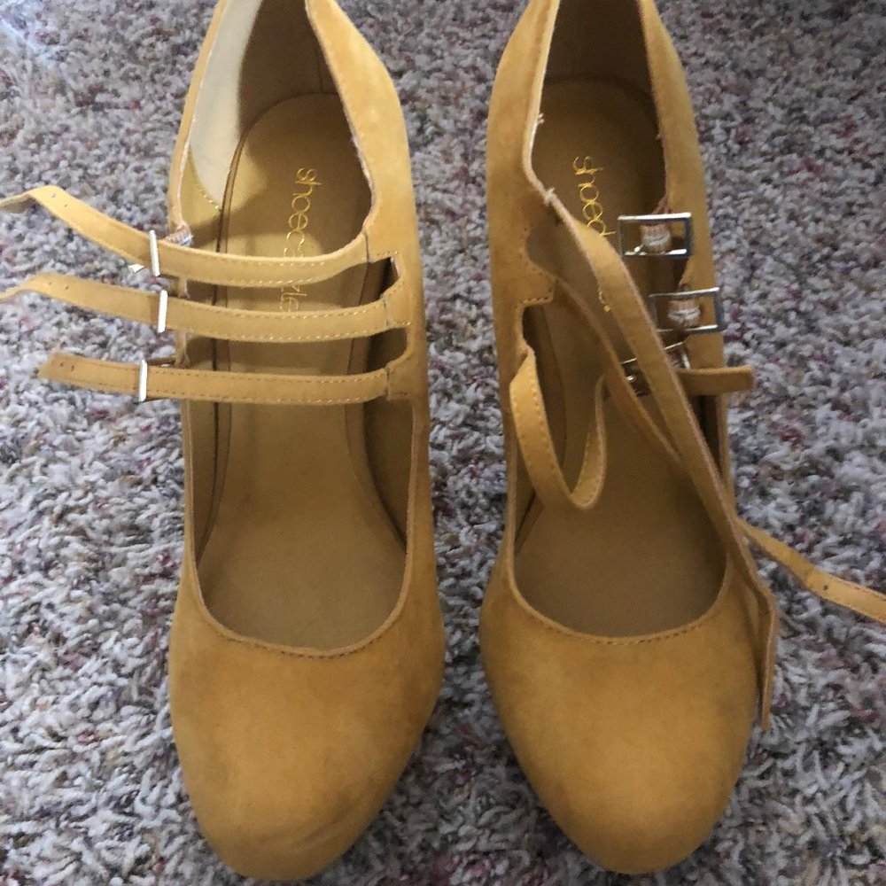 Mustard Yellow Mary Janes - Gem